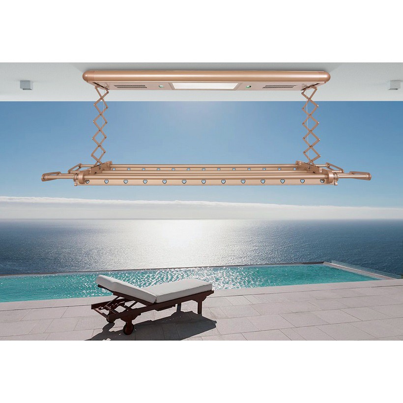 Auto Laundry Rack System w Heater/Fan/UV-FREE INSTALLATION and 7 YEARS ...