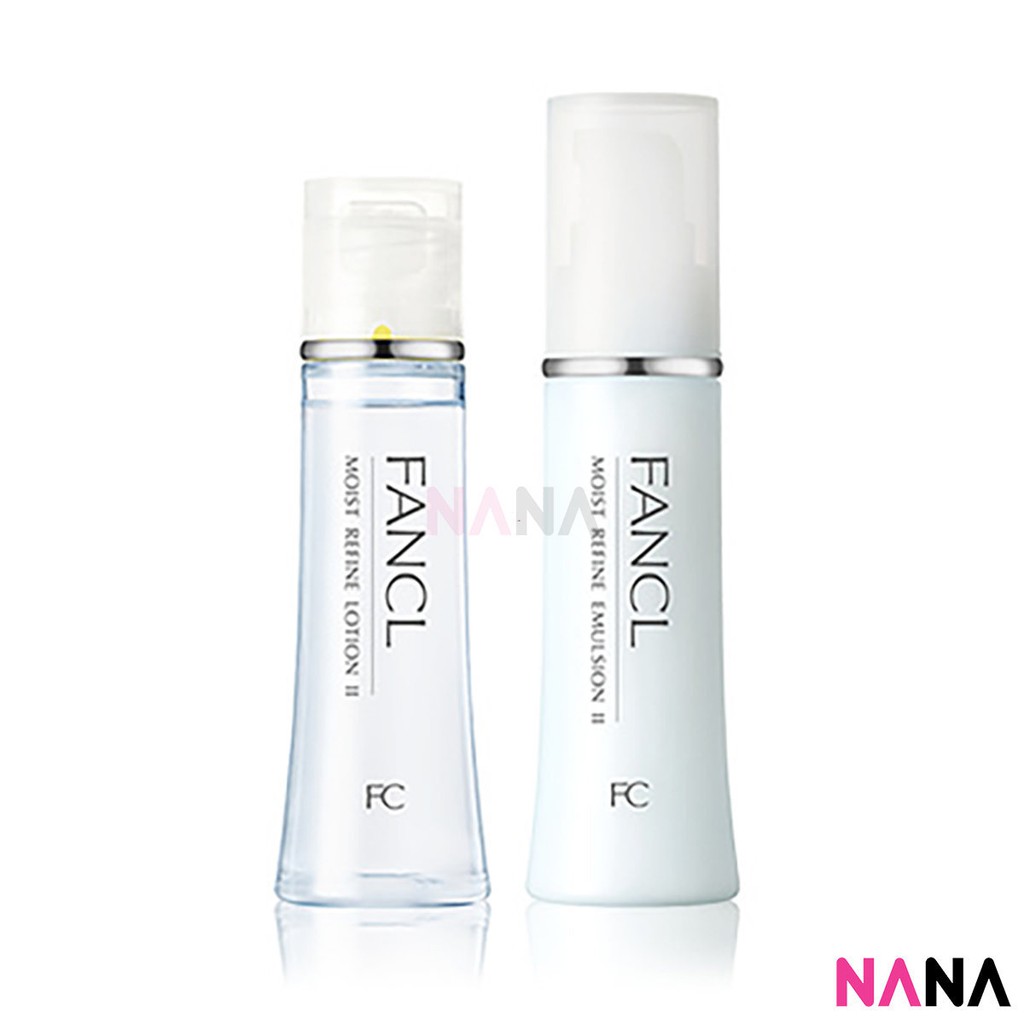 Fancl Moist Refine Set (Lotion + Emulsion) II (30ml + 30ml) | Shopee Singapore