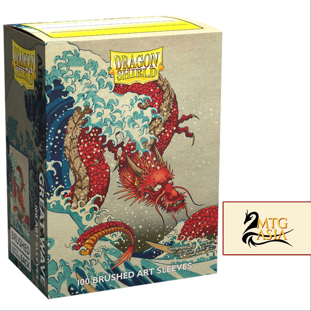 ’The Great Wave’ Dragon Shield Brushed Art Sealed BNIP [Official ...