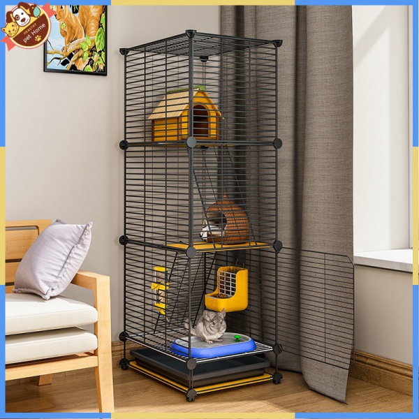 Squirrel cage / three-layer household cabinet cage / chinchilla cage ...