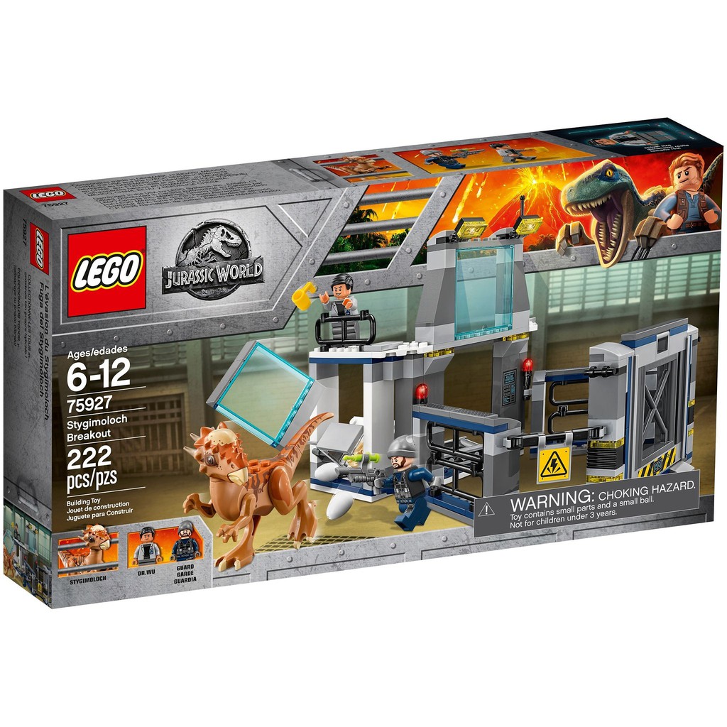 LEGO Jurassic World 75927 Stygimoloch Breakout | Shopee Singapore