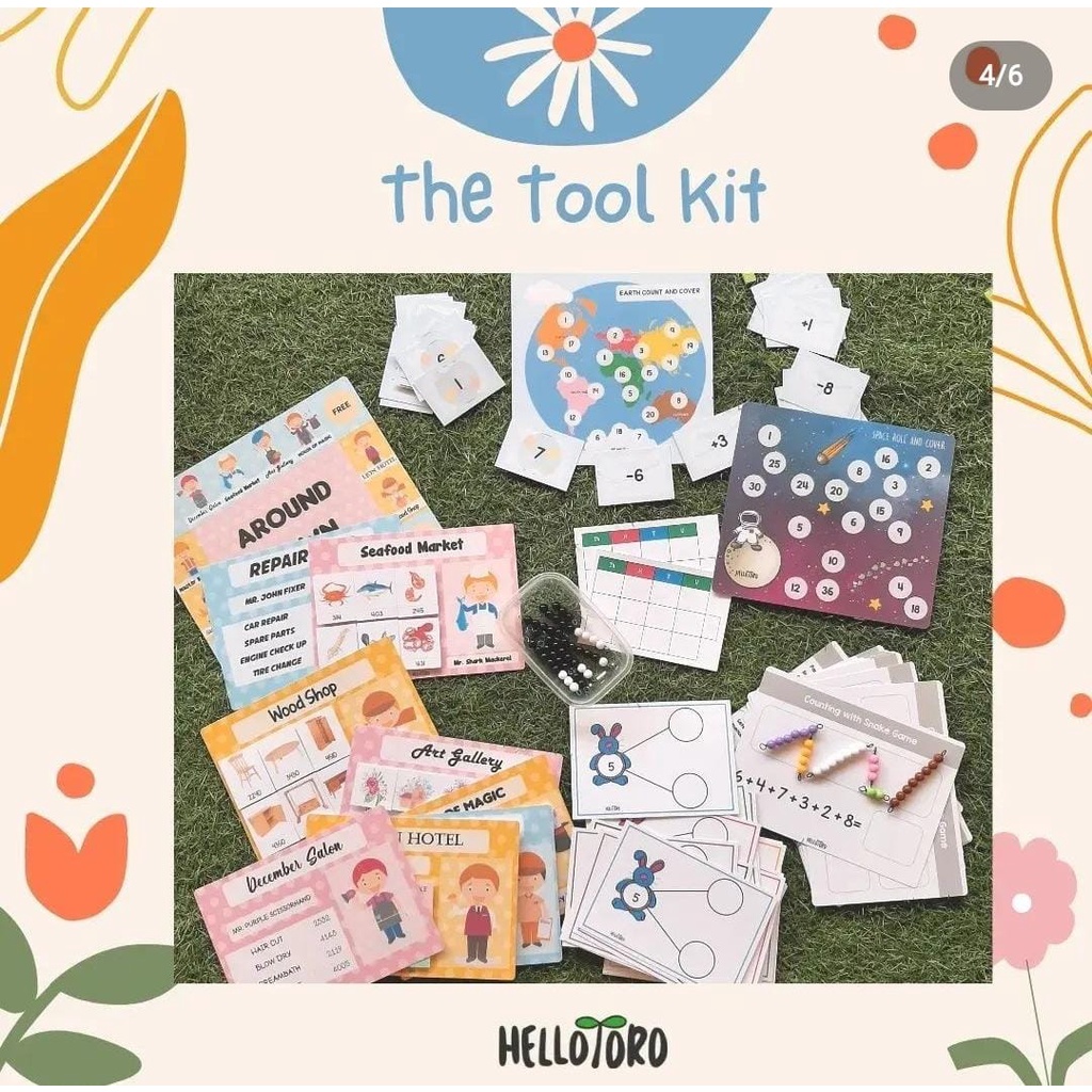 Math Operation At Home (Class + Toolkit) | Shopee Singapore