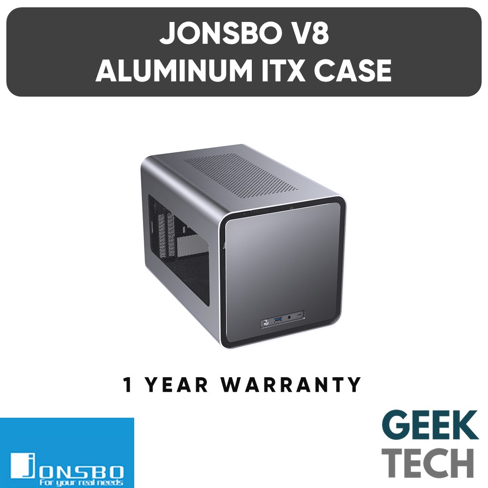 JONSBO V8 Aluminum ITX Casing | Shopee Singapore