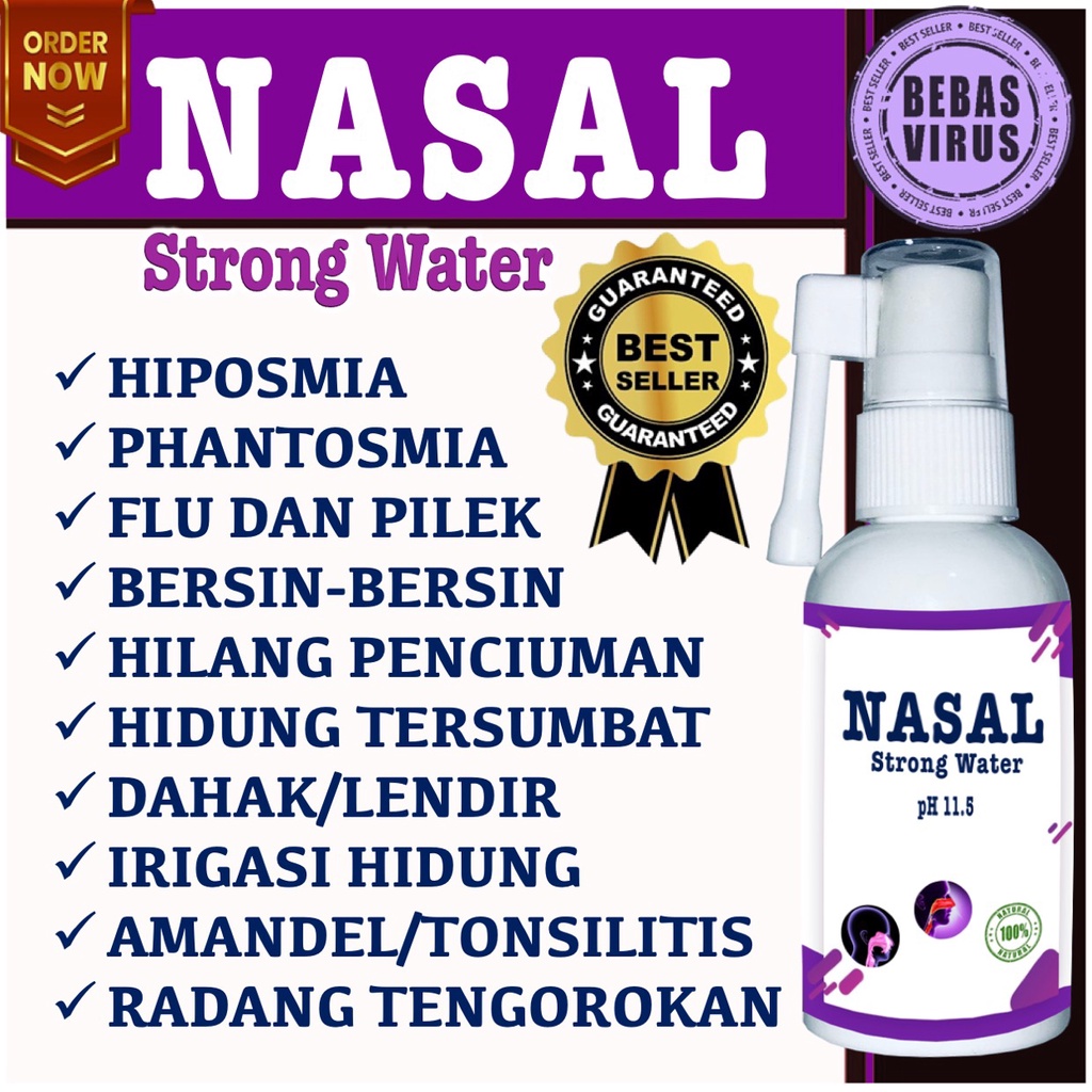 Nasal Spray Nasal Spray for Adults and Toddlers for Anosmia Flu, Colds ...