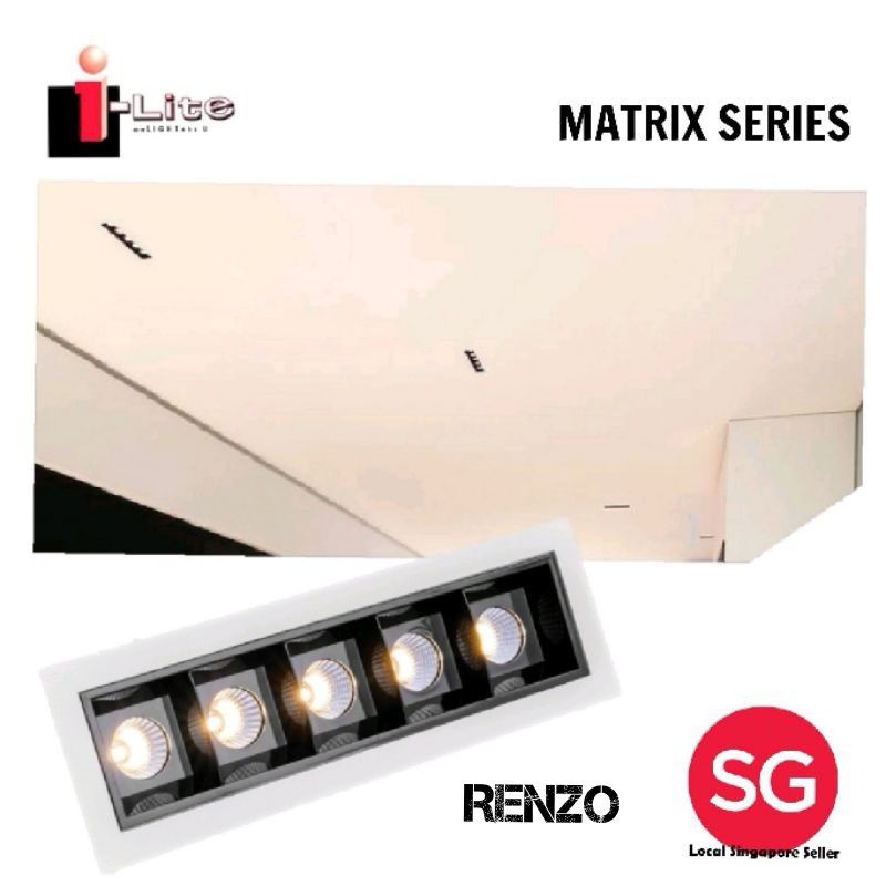 LINEAR RECESSES LED LUMINAIRE MATRIX-S / M / L | Shopee Singapore