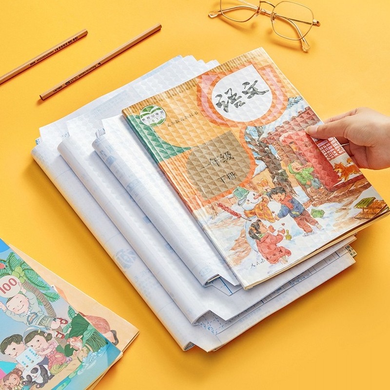 Office Home Matte Transparent Self Adhesive Film Book Cover/ Waterproof ...
