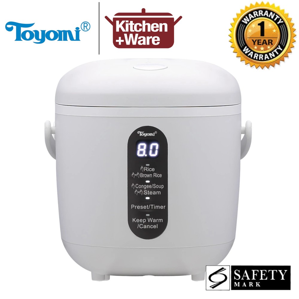 TOYOMI 0.3L Micro-com Mini Rice Cooker (RC 919)/ *Colours Given at ...