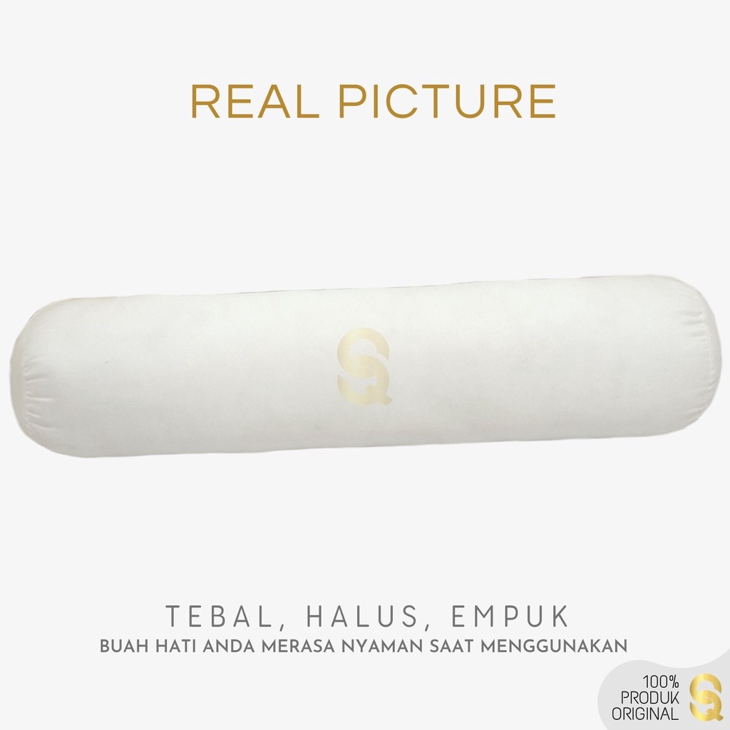 PUTIH Children's Bolster (White/Plain) Ages 1-8 Years - Soft Silicone ...