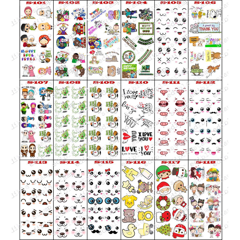 Edible Stamp Edible Food Sticker Edible Image Edible Print Food Sticker ...