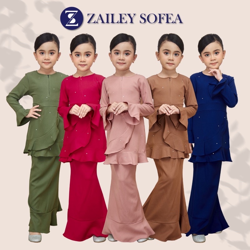 Kurung Kid Moden / Kurung Kid Qistina By ZAILEY SOFEA / Kurung Kanak ...