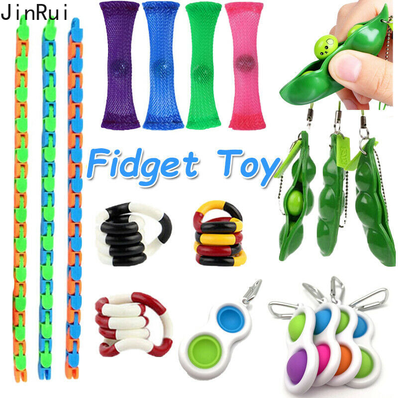 🔥ready stock🔥Sensory Squeeze Toy Fidget Toys Set Bundle Stress Relief ...