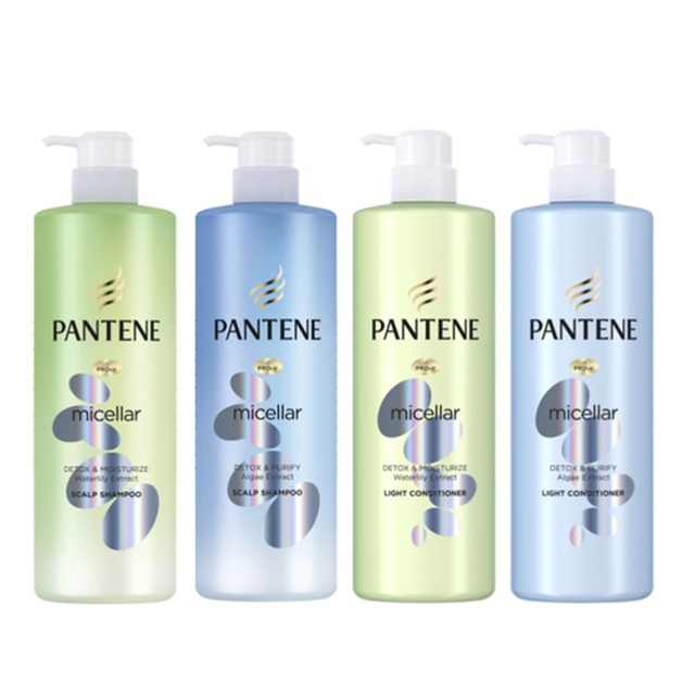 Pantene Micellar Detox and Moisturise/Purify Shampoo/Conditoner ...