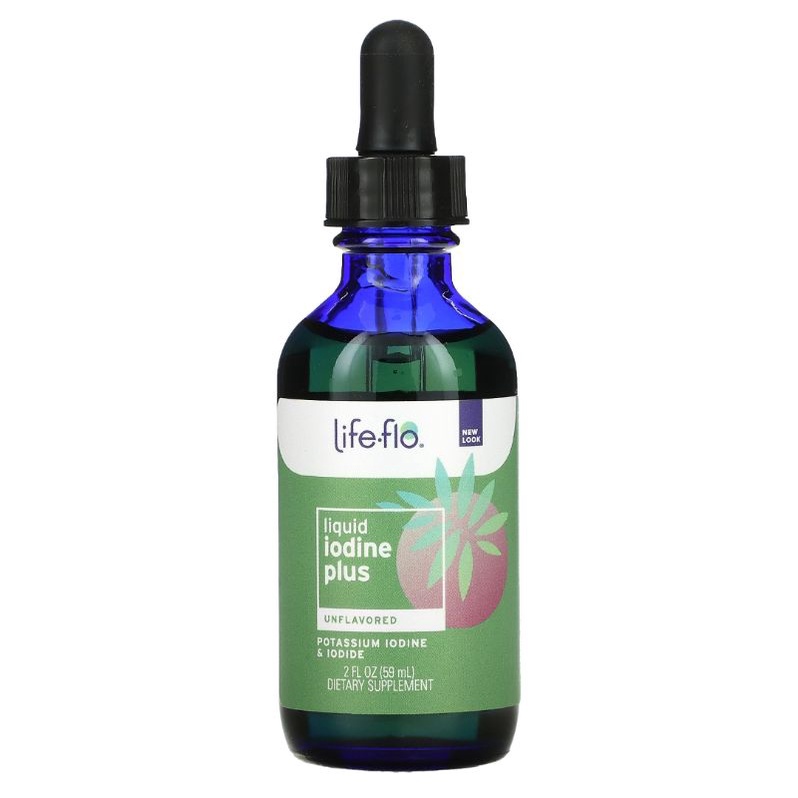Life-flo, Liquid Iodine Plus, With Potassium Iodide & Iodine ...