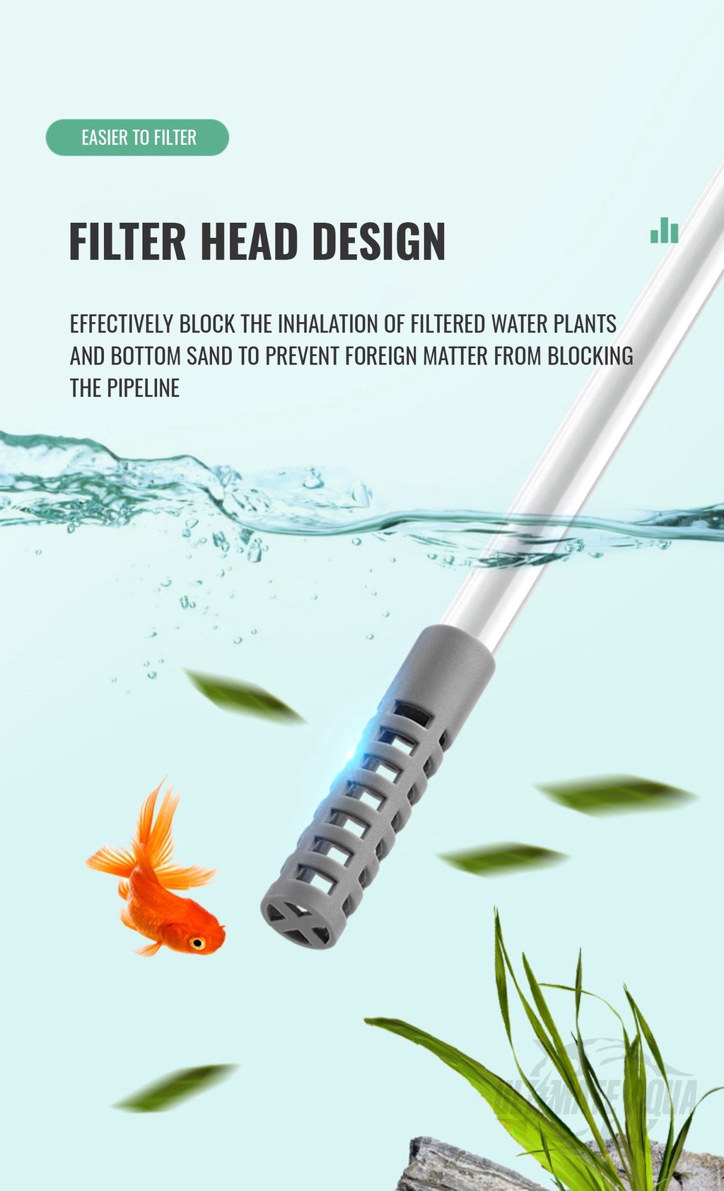 Nepall Aquarium Water Changer, Mini Cleaning Tool With Long Pipe, Handy ...