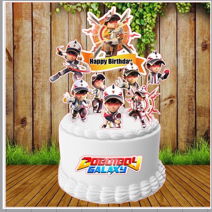 Boboiboy Supra Cake Topper 024 | Shopee Singapore