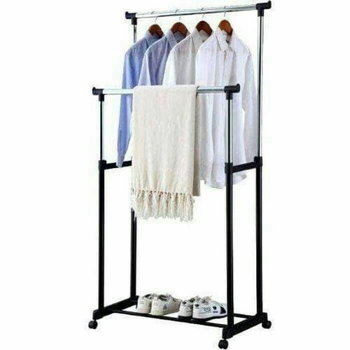 (VCM) Stand Hanger double Rack/double Hanger Rack/Stand Hanger ...