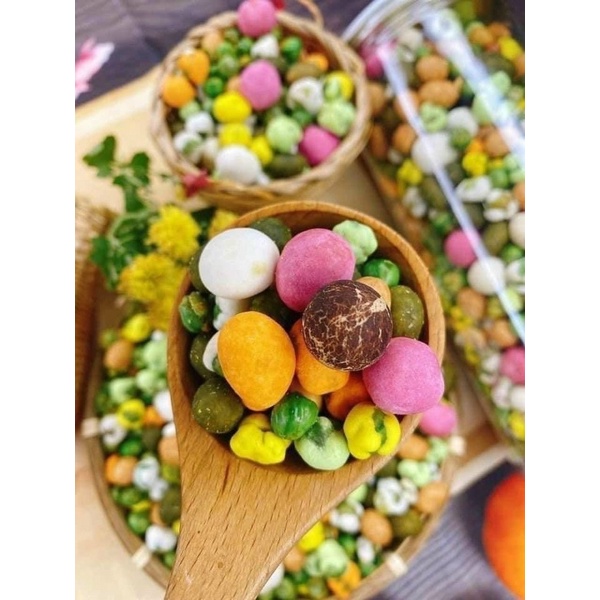 Mixed Beans 25 Flavors (Beans Mixed with Fish Skin Beans in Many ...