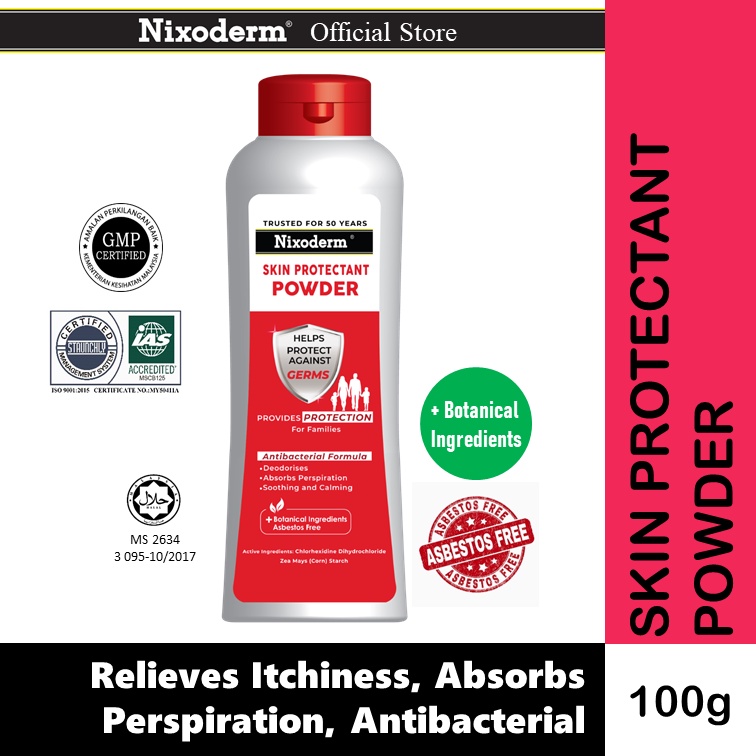 Nixoderm Skin Protectant Powder (100g) | Shopee Singapore