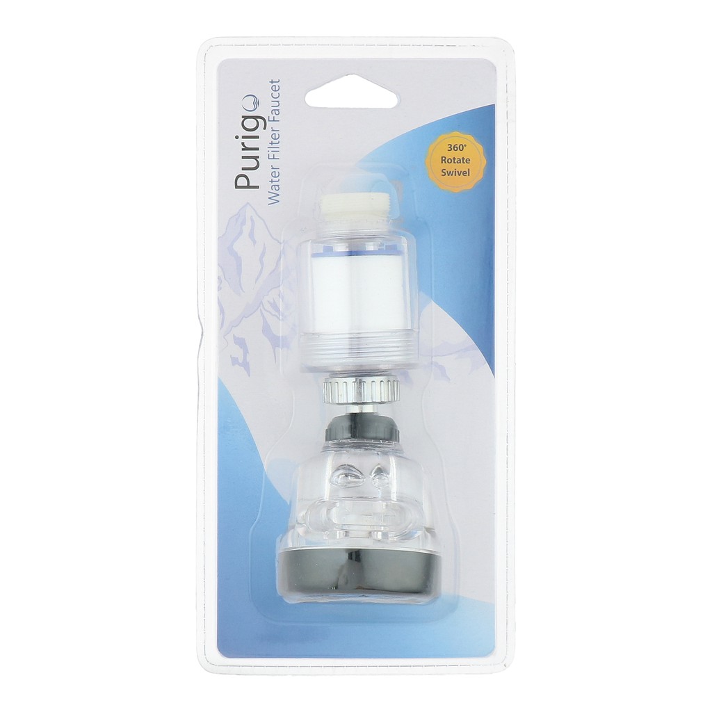Purigo Water Filter Faucet (Transparent/Silver) | Shopee Singapore