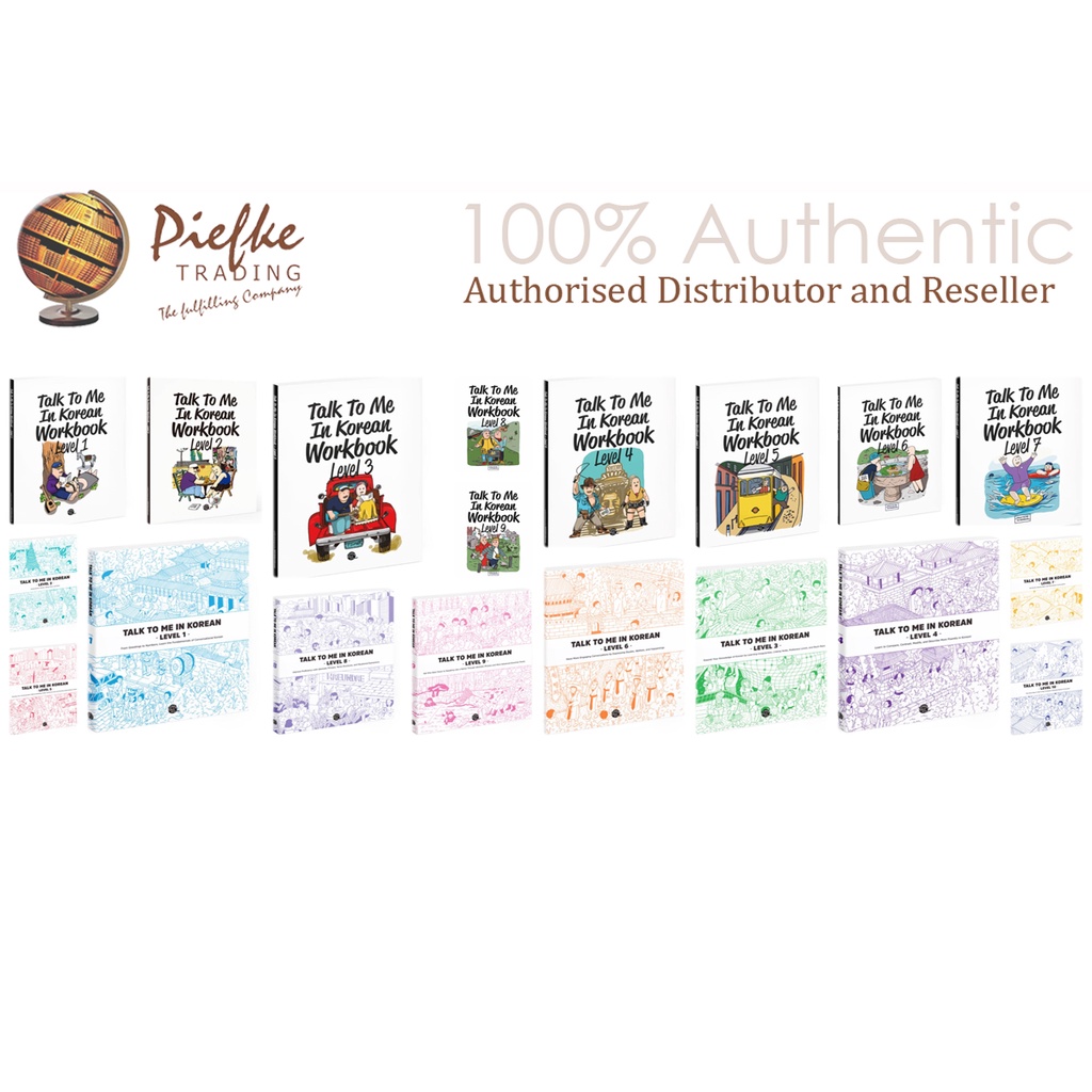 Talk To Me In Korean (TTMIK) : Level 1,2,3,4,5,6,7,8,9,10 Textbook ...