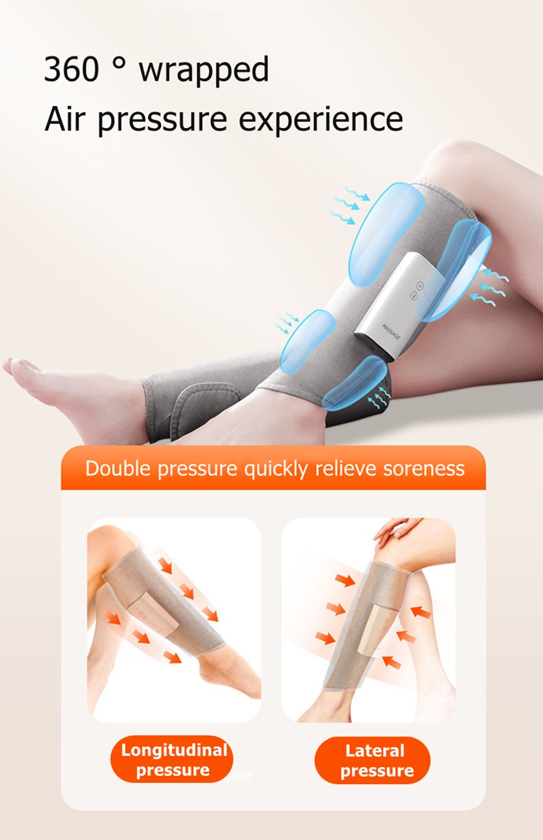 Ready Stock Jinkairui Calf Massager Wireless Leg Massager Electric 1674
