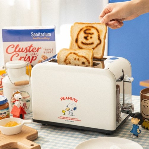 [Peanuts] SNOOPY Retro Toaster | Shopee Singapore