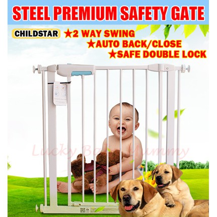 ★Auth ChildStar Steel premium safety gate for baby Kids/Door Fence/★Fit ...