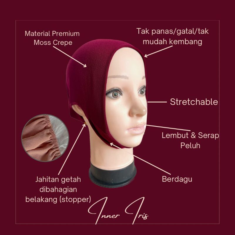 Inner Chin Iris, Inner Qarisa, Inner chin cover, Inner viral, Chin veil ...