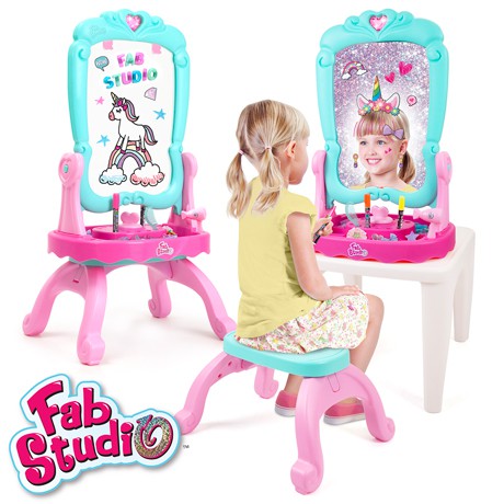 Grow N Up Fab Studio 3 in 1 Vanity Easel Dressing Table Toy Drawing ...