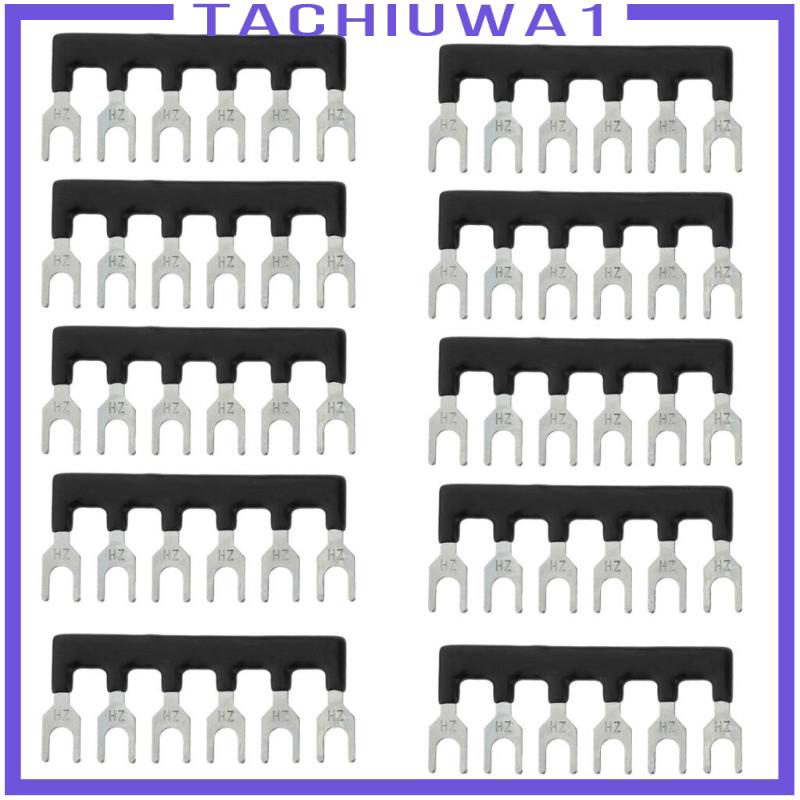 10 Pcs 6 Positions Terminal Block Fork, Convenient Red | Shopee Singapore