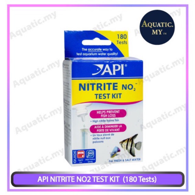 API Nitrite NO2 Test Kit -180 Tests (Expired: 09/2026) | Shopee Singapore