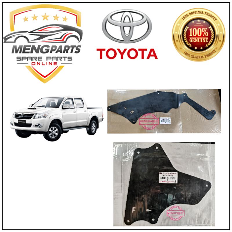 TOYOTA HILUX KUN25 KUN26 FORTUNE TGN51 FRONT FENDER WHEEL HOUSE SEAL ...