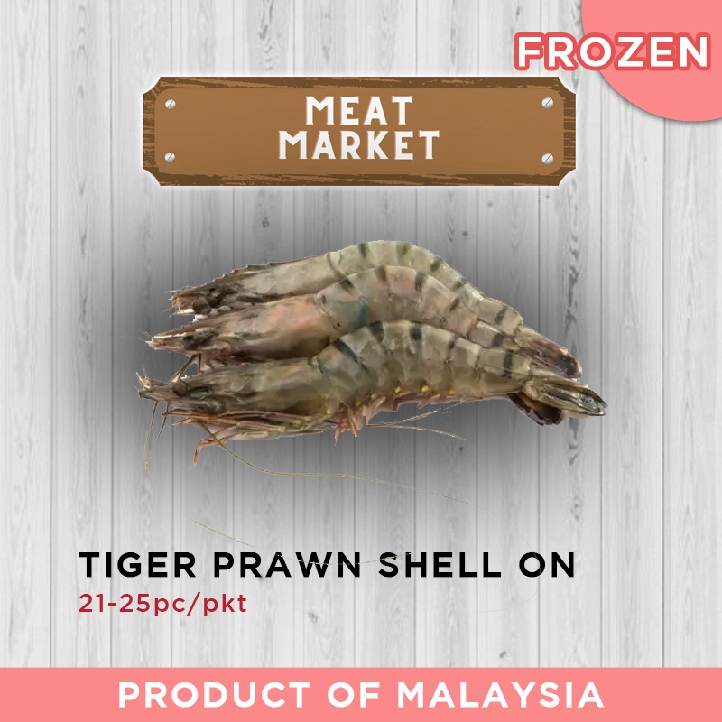 FROZEN TIGER PRAWN HOSO 21-25PC/BOX | Shopee Singapore