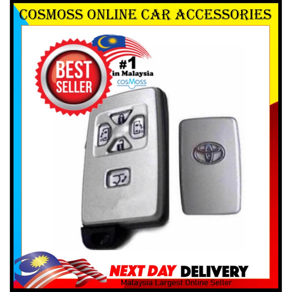TOYOTA ESTIMA / ALPHARD / VELLFIRE REMOTE KEY CASE CASING SMART KEY 5 ...
