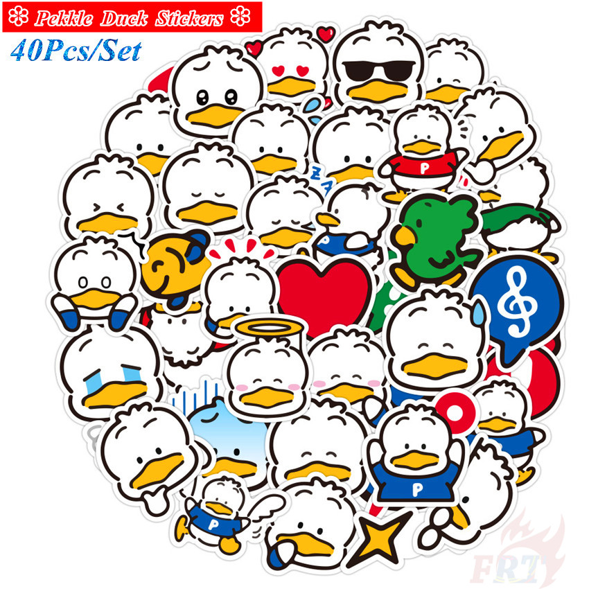 Pekkle Duck Stickers 40Pcs/Set DIY Decals Stickers for Album Diary ...