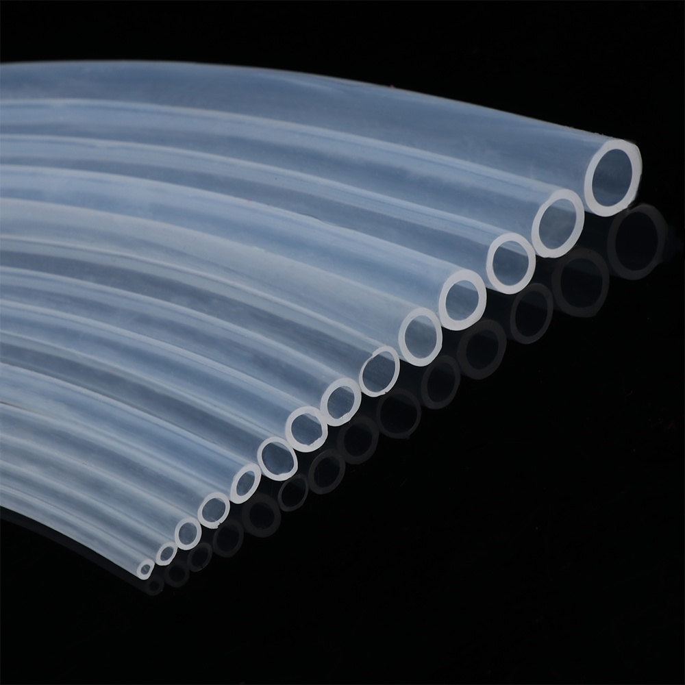 High Quality 1M/5M Food Grade Clear Transparent Silicone Tube Silicone Rubber Hose Soft Tubes ...