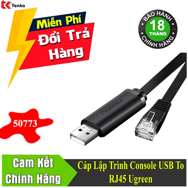 Ugreen 50773 USB To RJ45 Console Programming Cable | Shopee Singapore