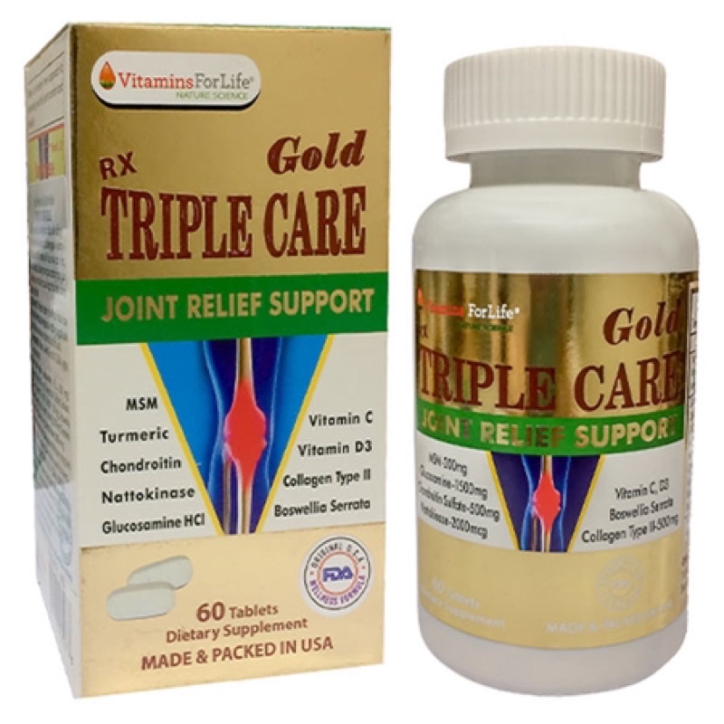 Triple Care Gold - Healthy joint cartilage, strengthens tendons and ...