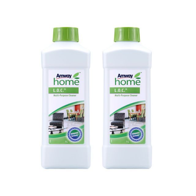 (TWIN PACK:)2 units of Amway L.O.C. Multi-Purpose Cleaner LOC (1L ...