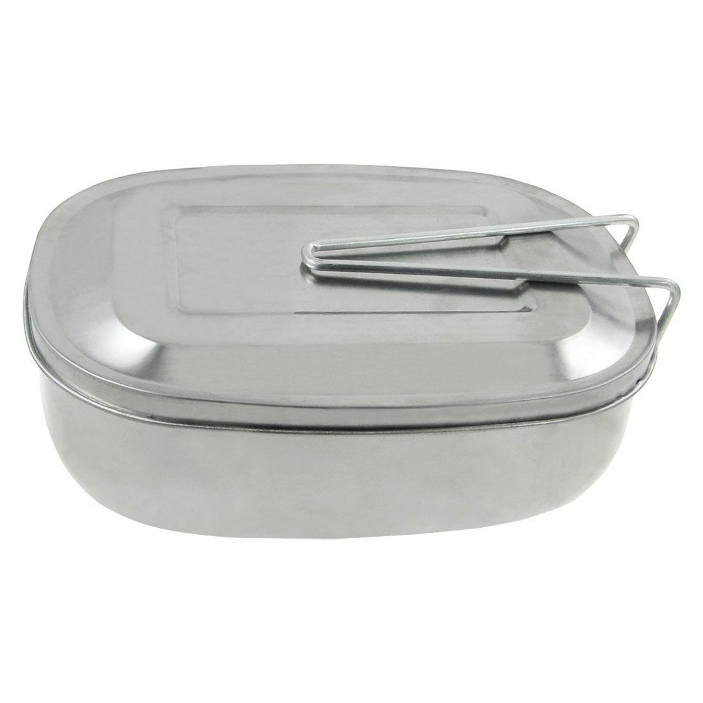 Stainless Steel Outdoor Camping Mess Tin | Shopee Singapore