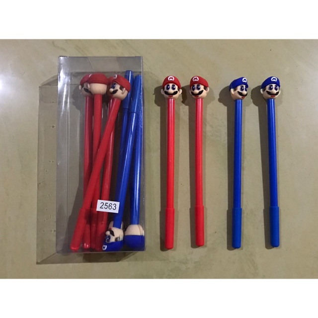 Mario Bros Character Pen / Pen (1pcs) | Shopee Singapore