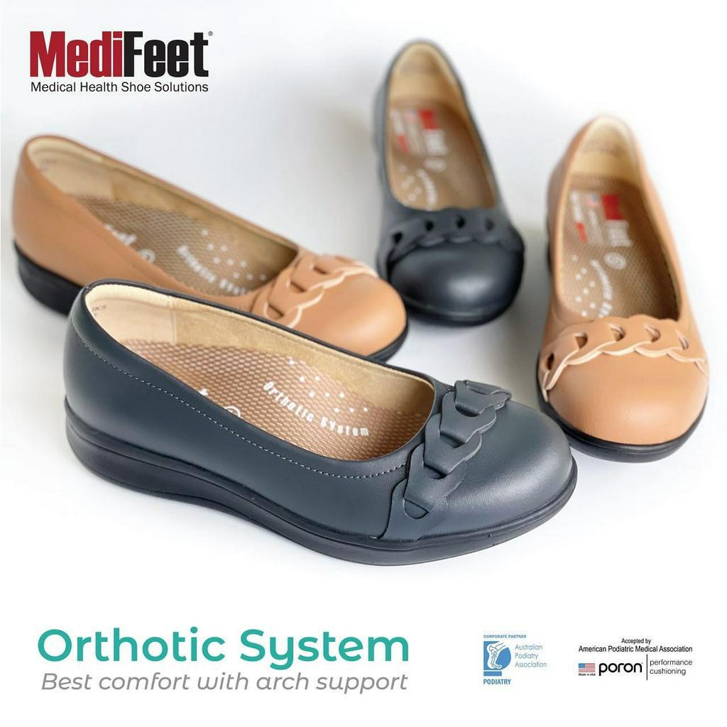 MEDIFEET MP091 BIOWALK ULTRALITE TWO TONE MEDICAL HEALTH SHOES ( Kasut ...