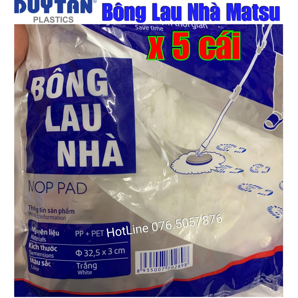 Combo 5 Matsu Duy Tan Mop (Ø32.5 x 3 cm) | Shopee Singapore