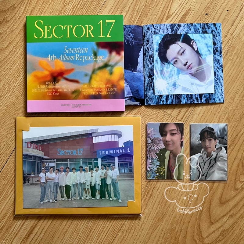 Seventeen SVT Repackage Sector 17 Compact ver. Album Unsealed Full Set ...