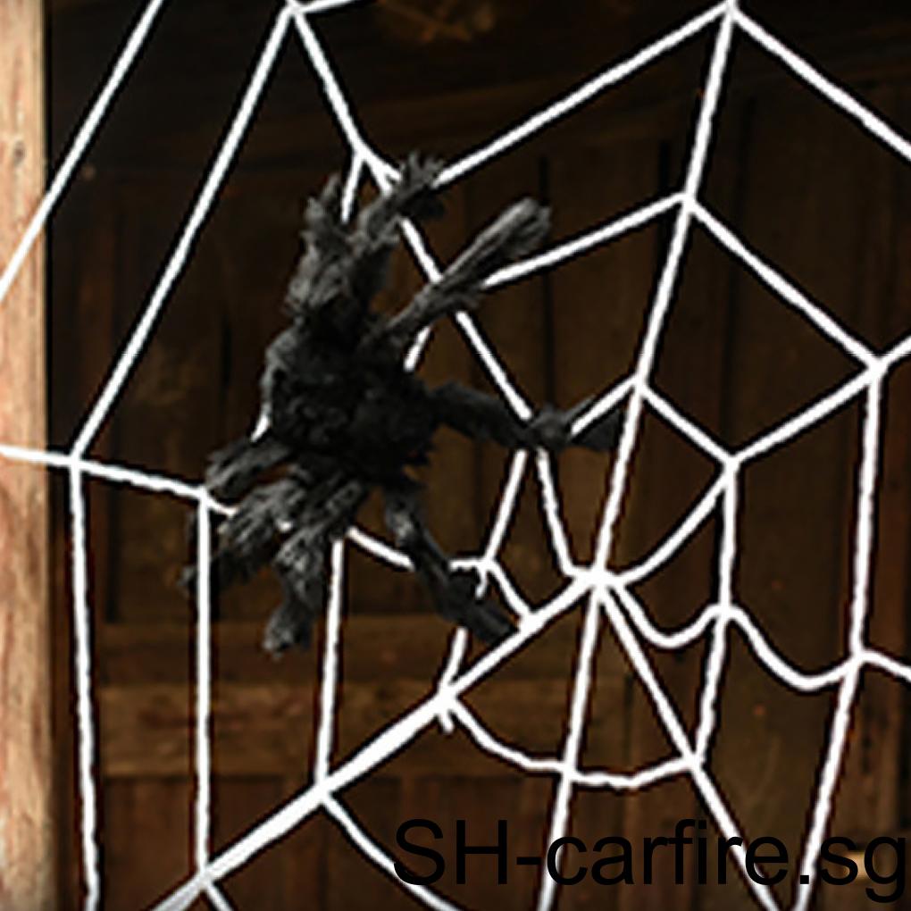 SpiderWeb Halloween Cobweb Terror Party Decoration Haunted Spiders ...
