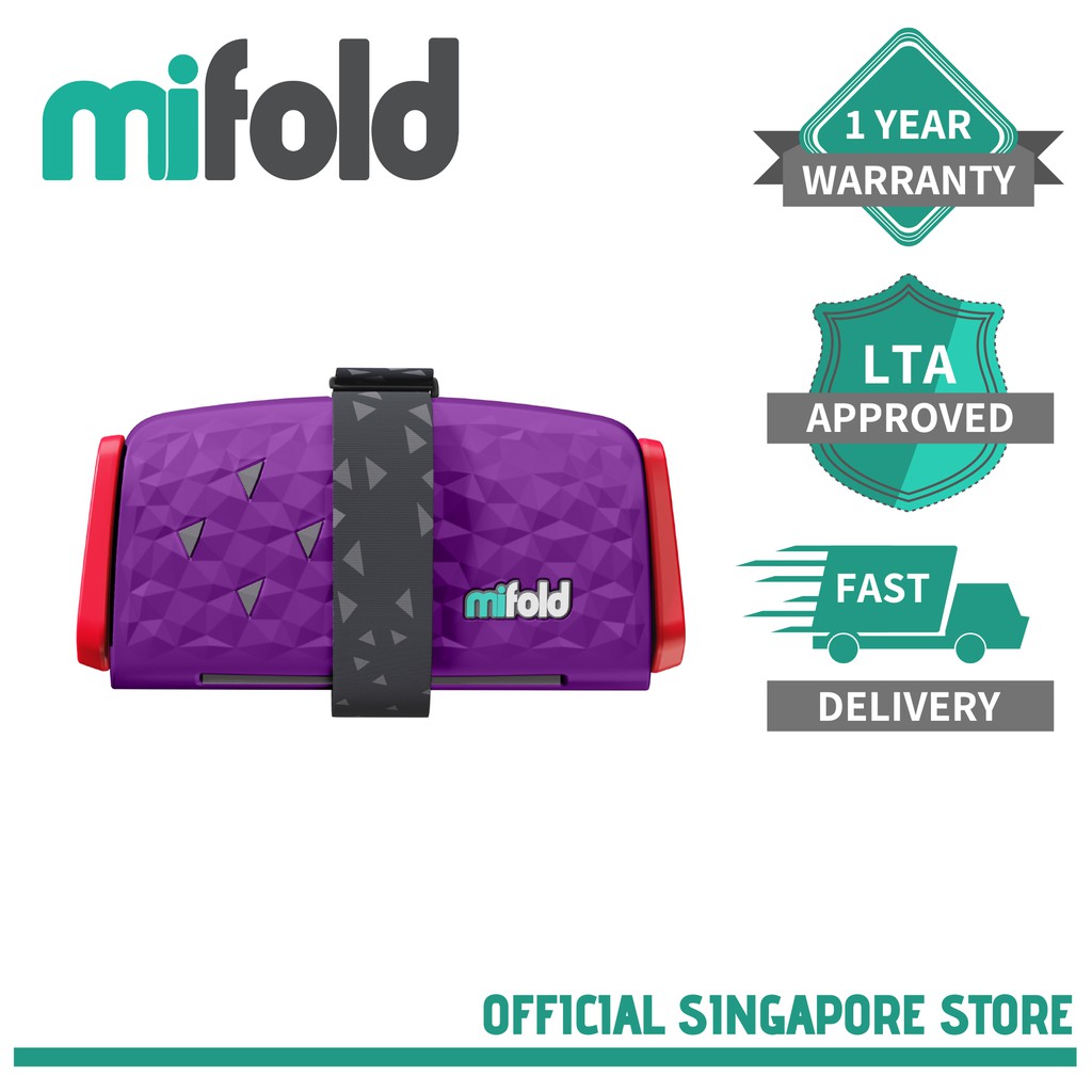 New mifold Comfort Grab-and-go Car Booster Seat | Shopee Singapore