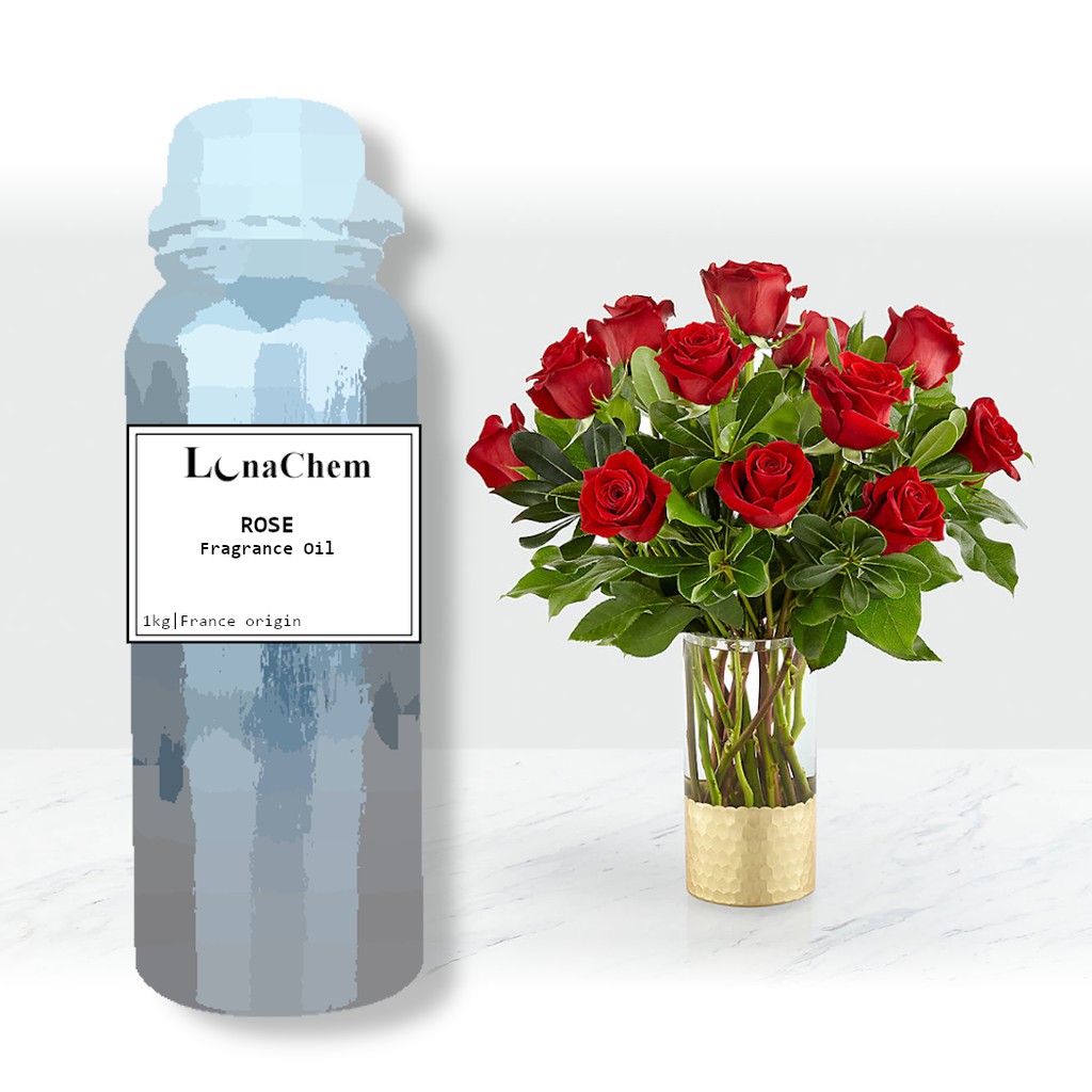 Rose Pure Home Fragrance Oil / Perfume / Pati Minyak Wangi 10mL, 100mL ...