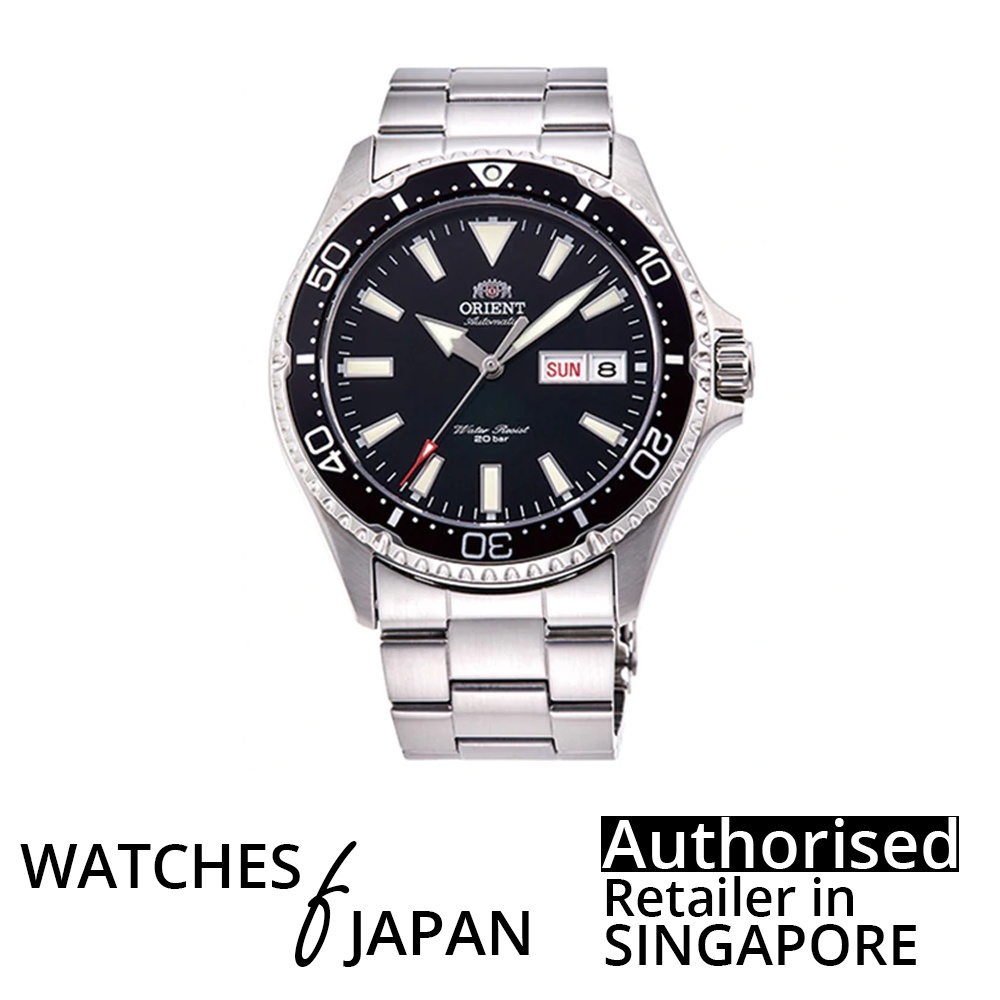 (Watches Of Japan) ORIENT RA-AA0001B MAKO III KAMASU BLACK AUTOMATIC ...