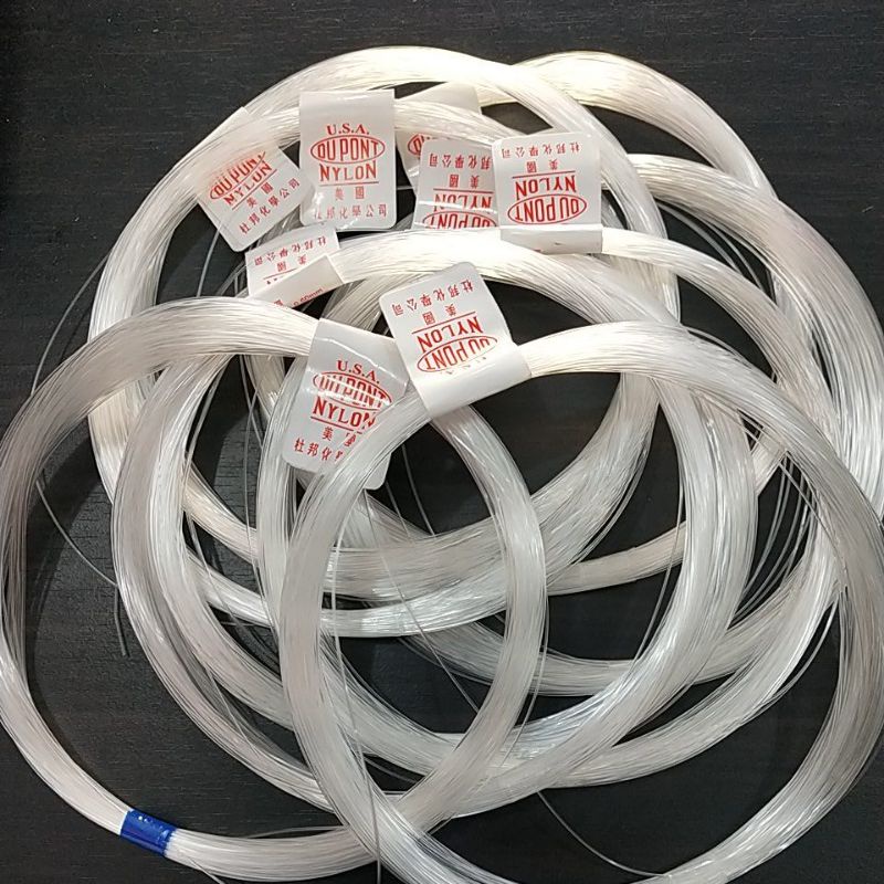 Dupont Tynex Clear String (Clear) Leader/hand line High Quality made in ...