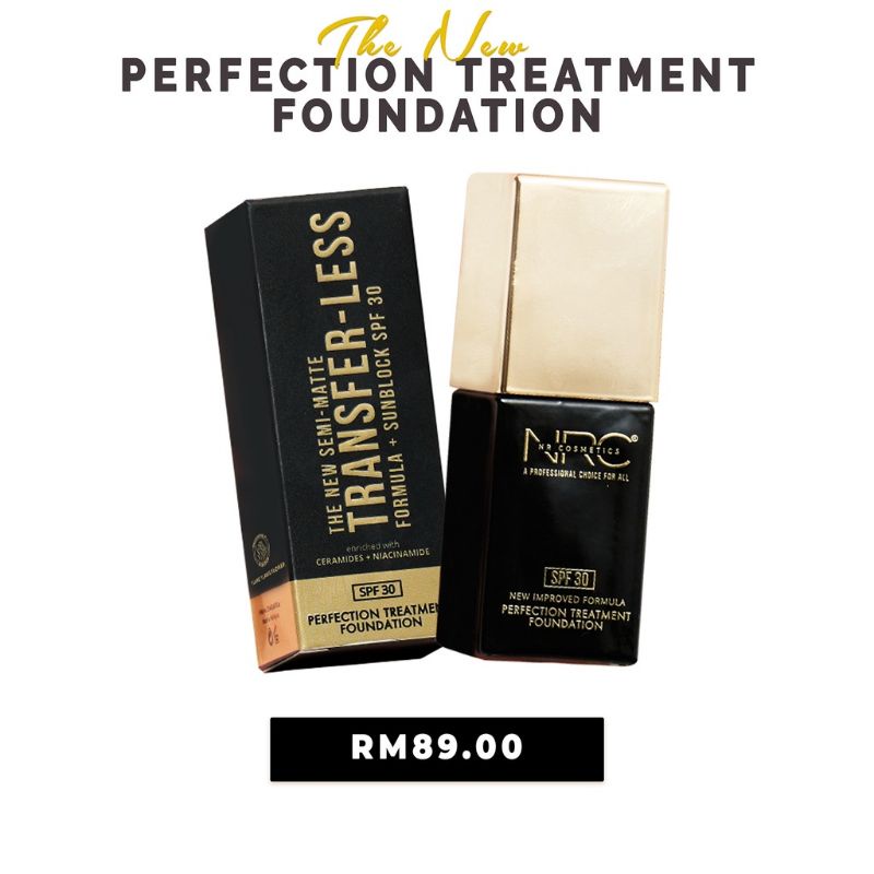 NRC Perfection Treatment Foundation | Shopee Singapore